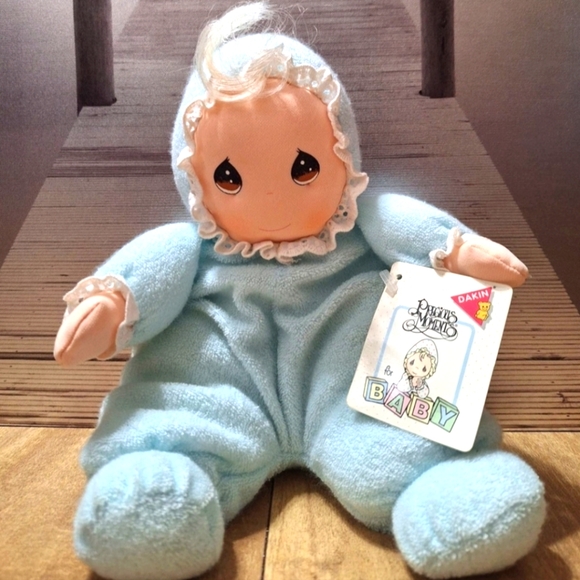Dakini | Toys | Dakini Plush Baby Doll Light Blue Precious Moments ...